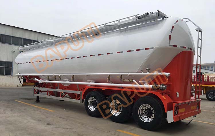 60CBM 30 Ton Flour Tanker Trailer For Sale