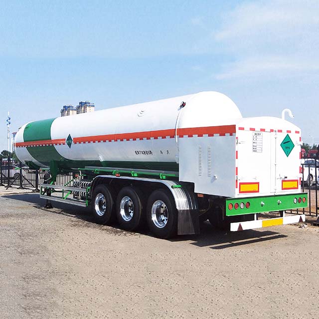 Liquid Oxygen Tanker Trailer - Buy liquid oxygen tanker traile for sale ...