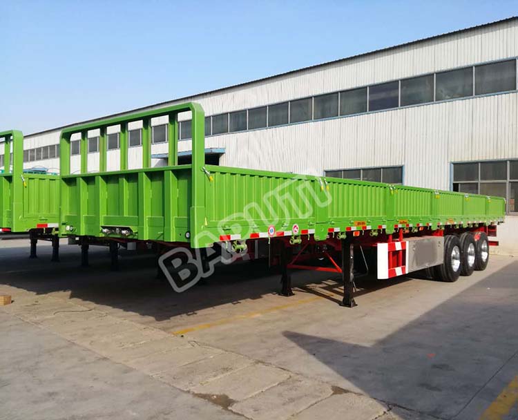 3 Axle 60 Ton Open Top Trailer for Sale