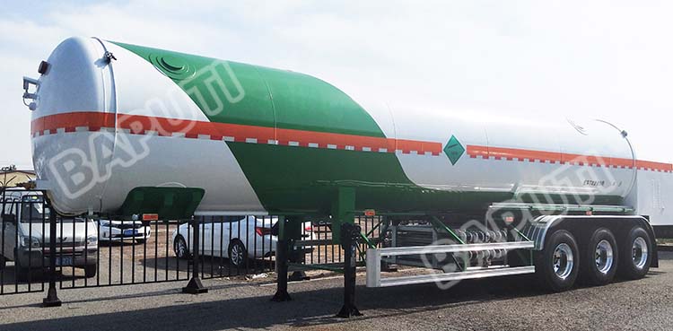 Liquid Oxygen Tanker Trailer - Buy liquid oxygen tanker traile for sale ...