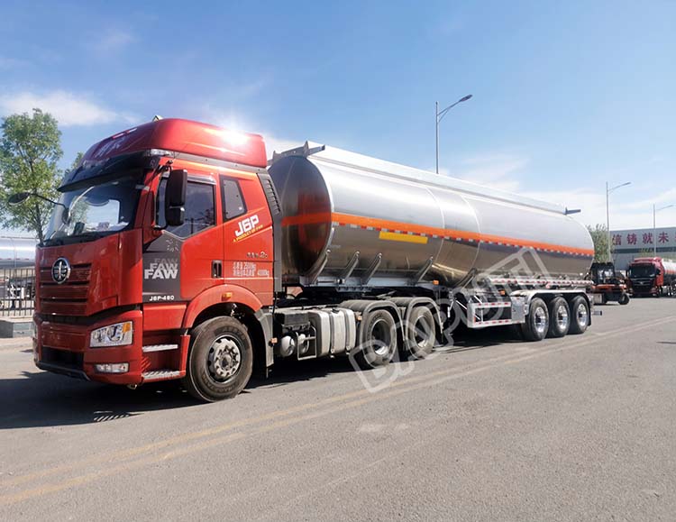 45000 Liters Aluminum Fuel Tanker - Buy 45000 Liters Aluminum Fuel ...