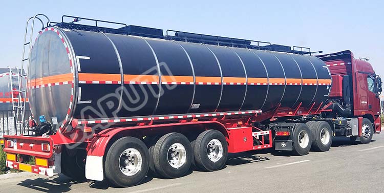 Tri Axle Bitumen Tanker Trailer For Sale