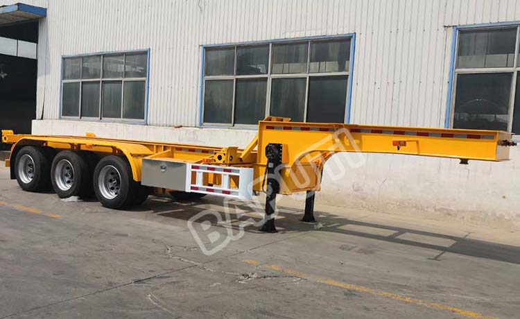 40ft Gooseneck Container Chassis Trailers