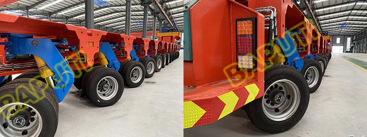 Hydraulic Multi Axle Modular Trailer for Sale